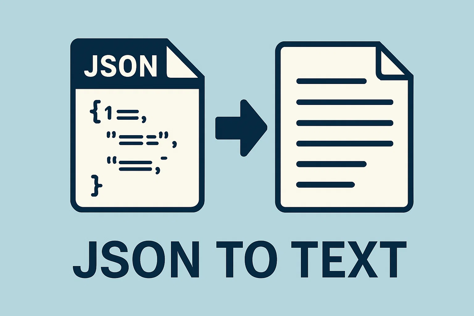 Free JSON to Text Converter - Isloo Tools